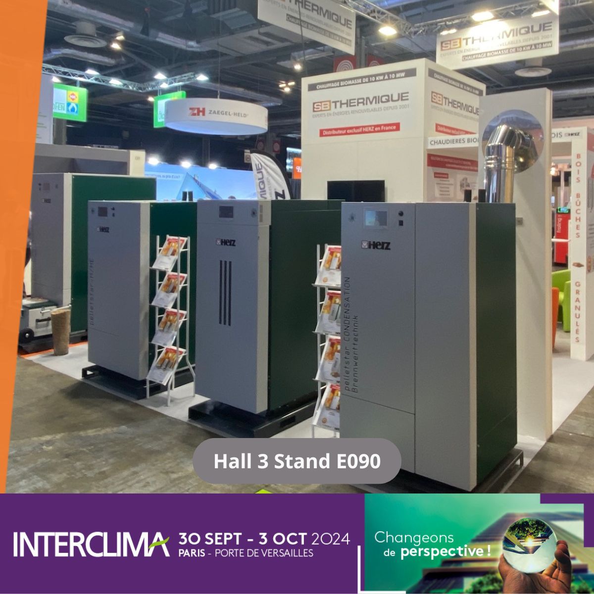 La présence SBThermique au salon Interclima - Edition 2024 - SBThermique